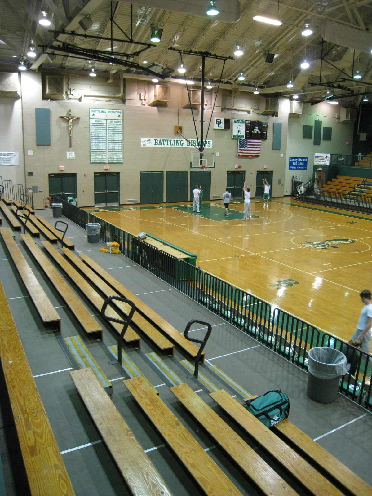 Locations Hub - Bishop England High School Basketball Gym