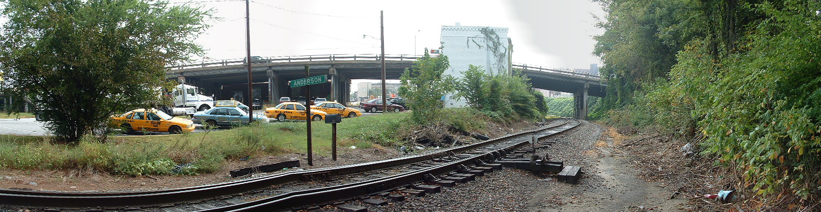 Locations Hub - Anderson Railroad Tracks