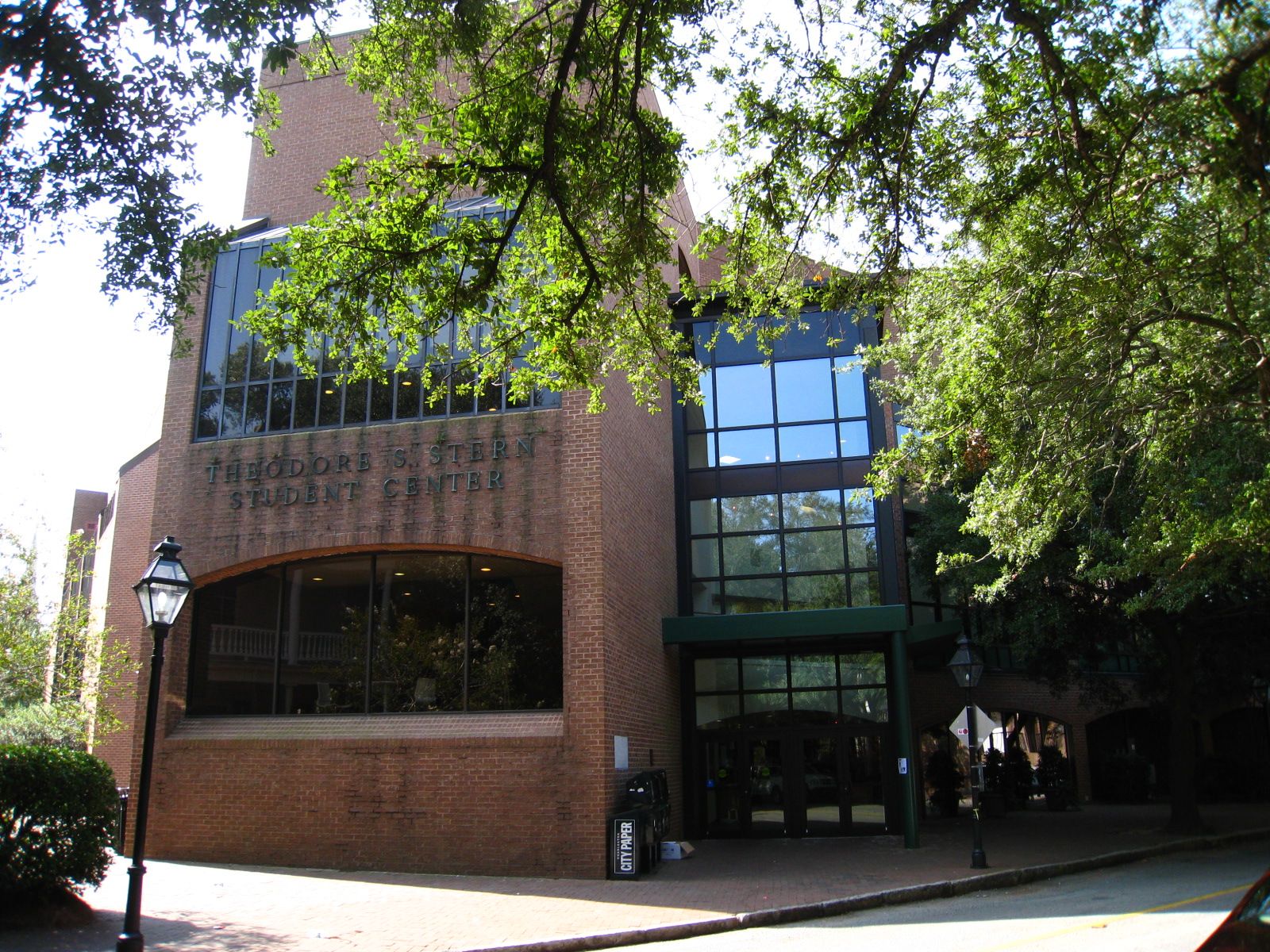 Locations Hub - College of Charleston - Stern Center (Exteriors ...