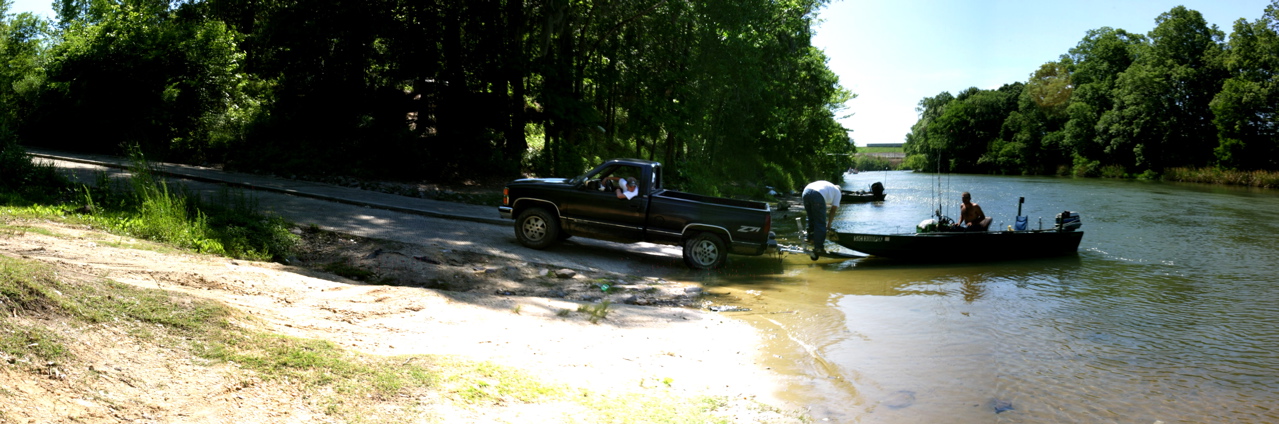 Locations Hub - Santee River (near Wilson's Landing/Santee Dam)