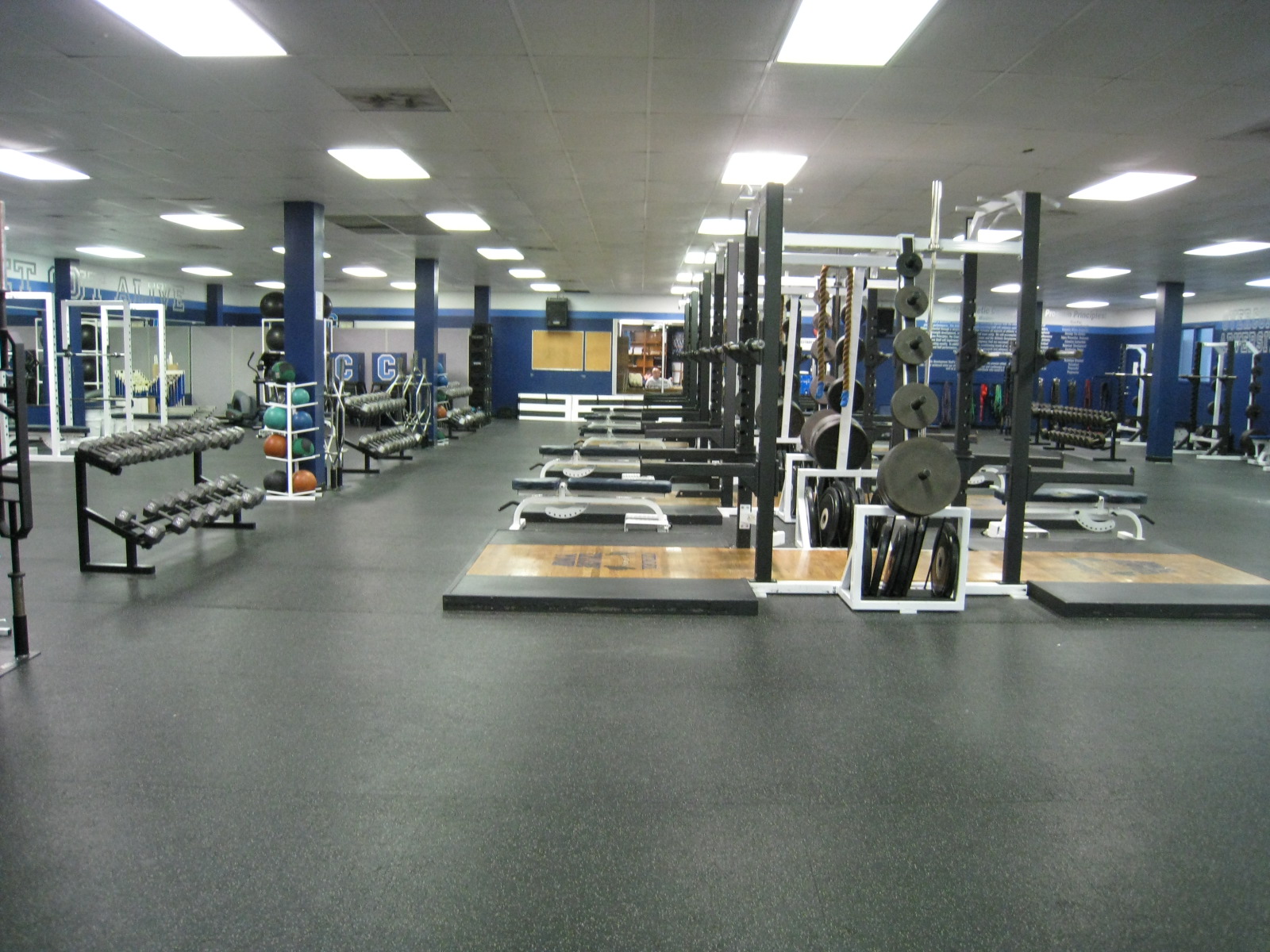 Locations Hub - The Citadel - Weight Training Room in Seignious Hall